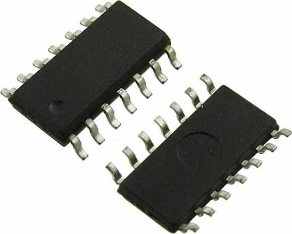Микросхема DIODES INCORPORATED 74HC125S14-13 IC: цифровая буфер, неинвертирующая Ch: 4 SMD SO14 HC 2-6ВDC 1шт