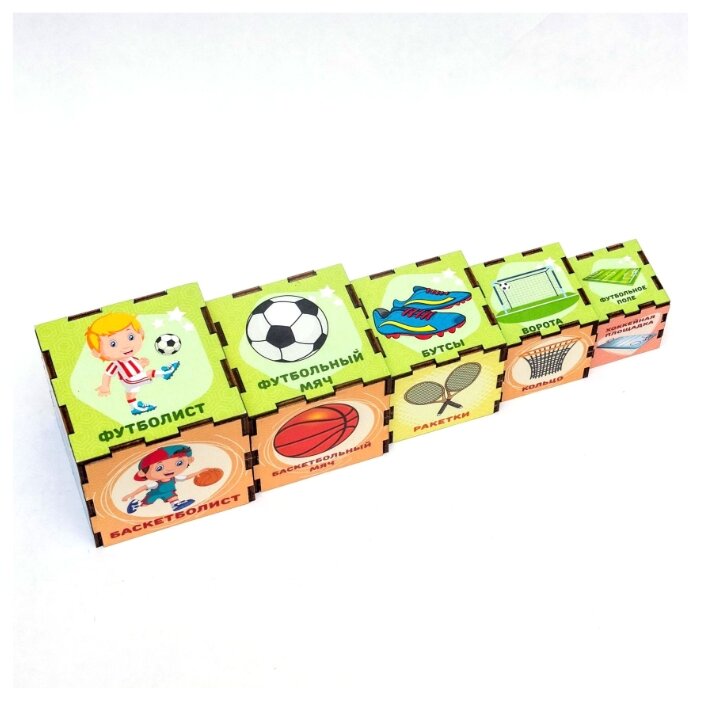 WoodLandToys Сортер-пирамидка. Спорт (дерево, от 3 лет) 098117, (ООО "сибирский сувенир")