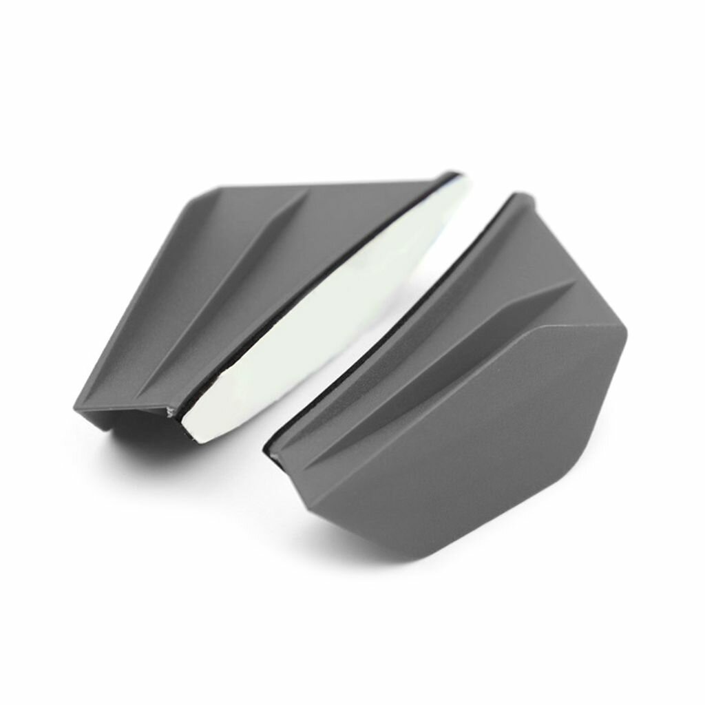 Специальные инструменты для мотоциклов, Мотоциклетные аэродинамические крылья GP - серый, 1 пара