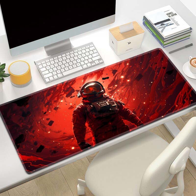 Коврик для мыши Liangcaida B31-Астронавт, ткань, нескользящий, 1000x500 мм