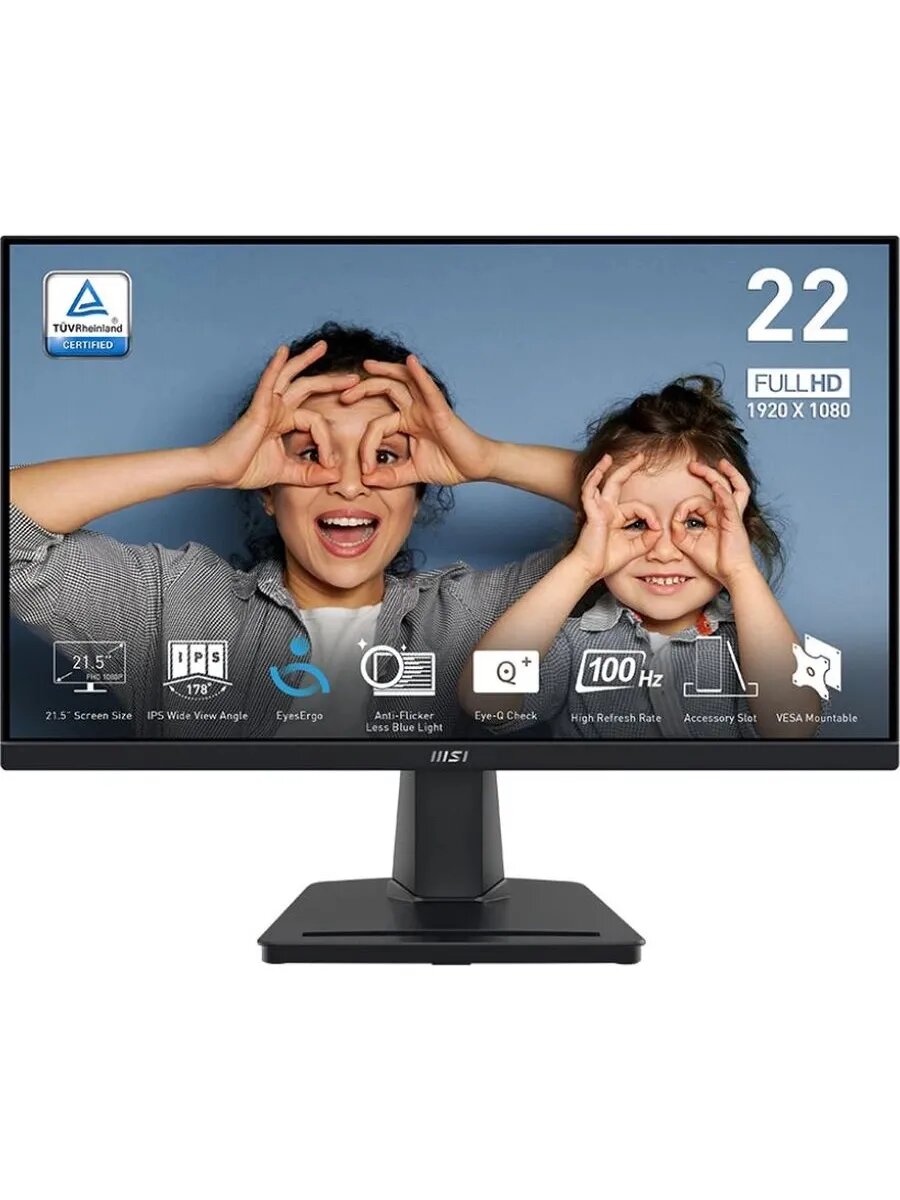 Монитор MSI 21.5" Pro MP225 IPS LED 1ms 16:9 HDMI 1300:1