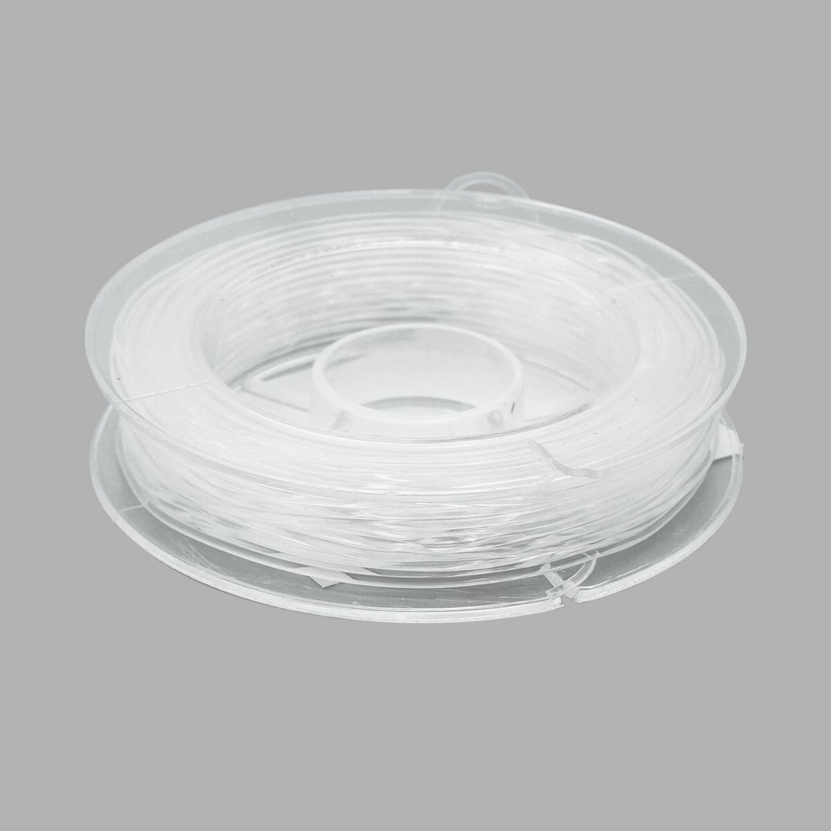 Нить силиконовая для бисера, 0,8 мм*10 м (прозрачный)