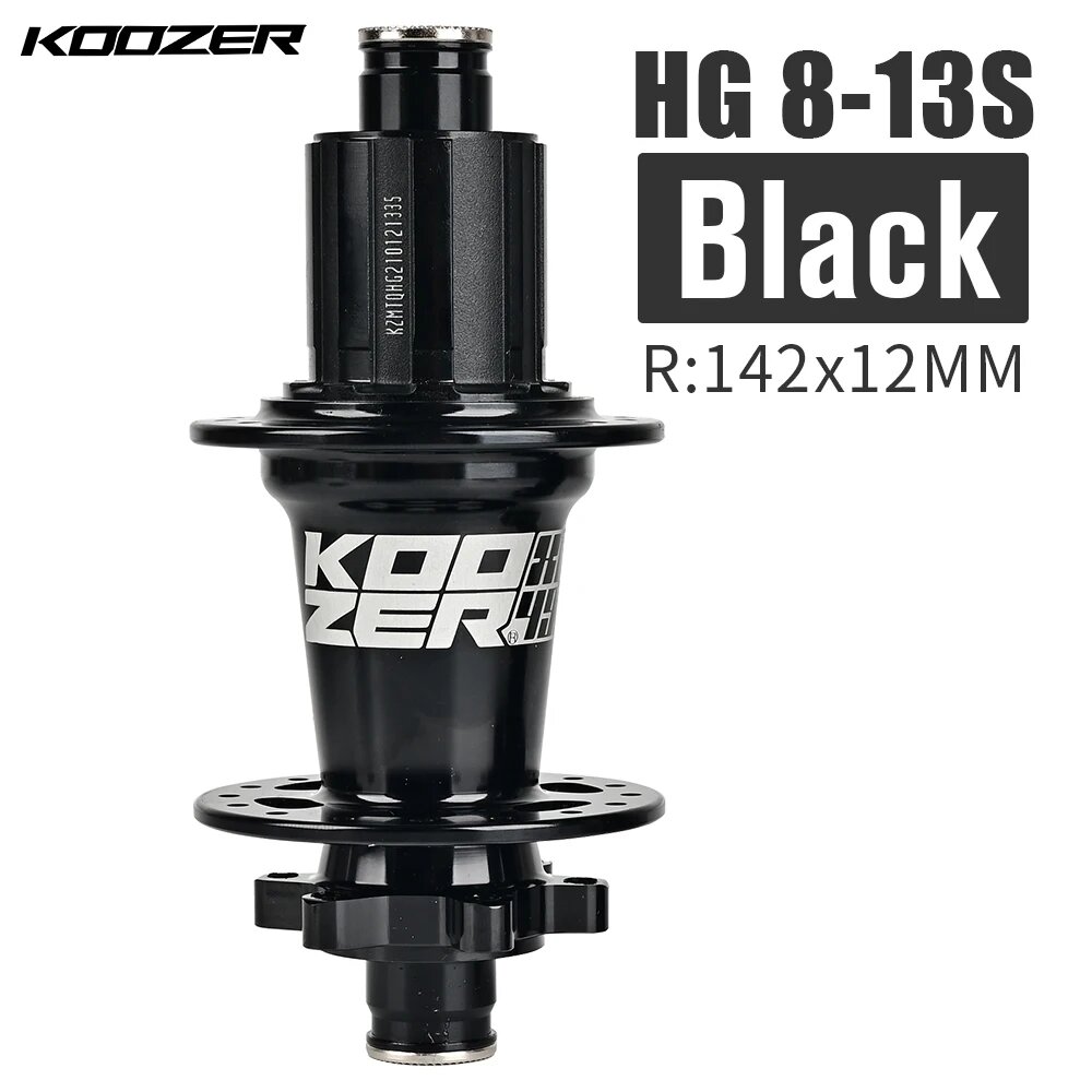 Втулка колеса Koozer XM490 PRO Boost 28H стальная 142x12MM BK 32H