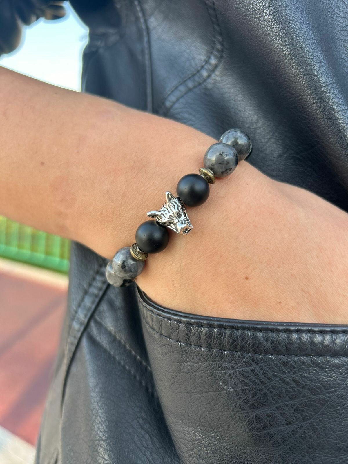 Браслет, агат