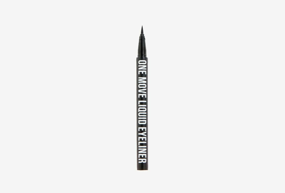 Подводка-фломастер для глаз INGLOT One move liquid eyeliner 0.55 мл Черный