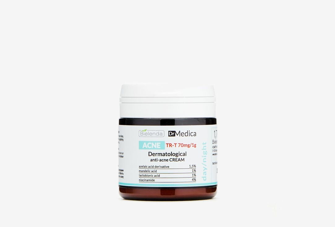Дерматологический анти-акне крем BIELENDA DR MEDICA ACNE 50 мл