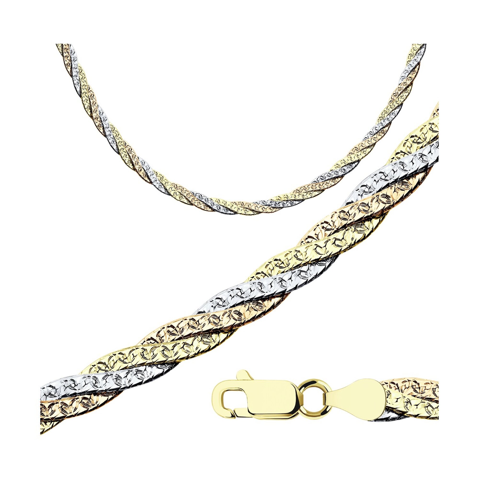 Колье, серебро, 925 проба