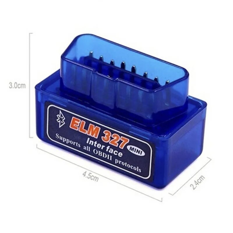 Мини Bluetooth ELM327 V2.1 V1.5 Автомобильный сканер OBD считыватель кодов инструмент для диагностики автомобиля Super ELM 327 для протоколов OBDII Android