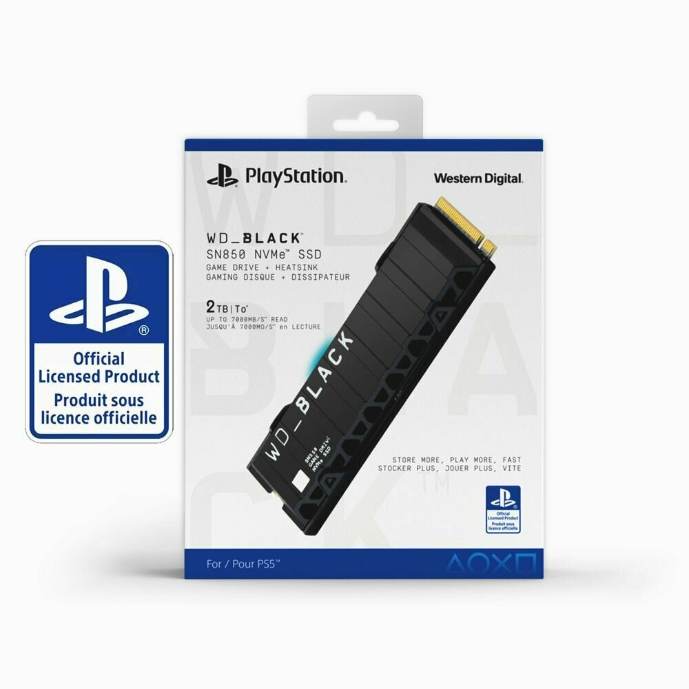 Твердотельный накопитель WD Black SN850P 2ТБ