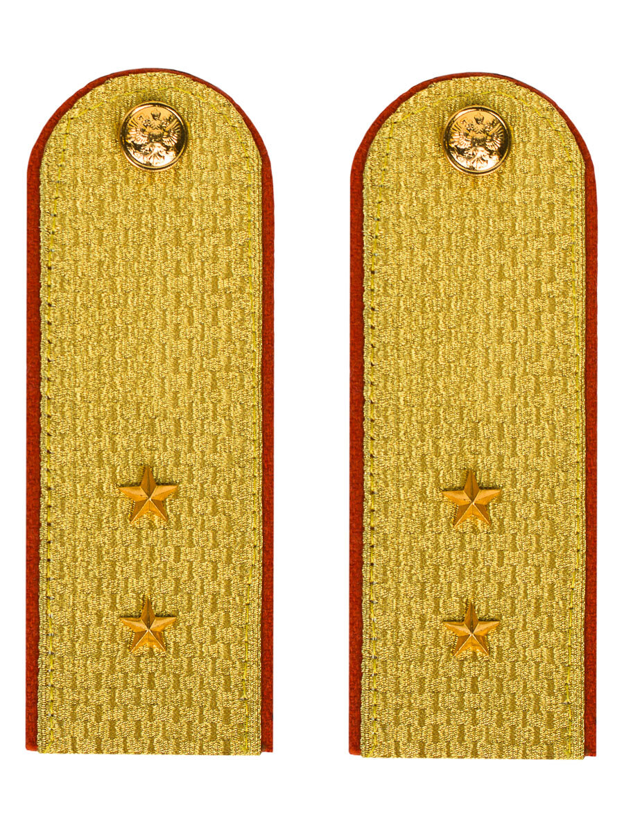 Погоны Мчс Прапорщик Картон цвет золотой 13см