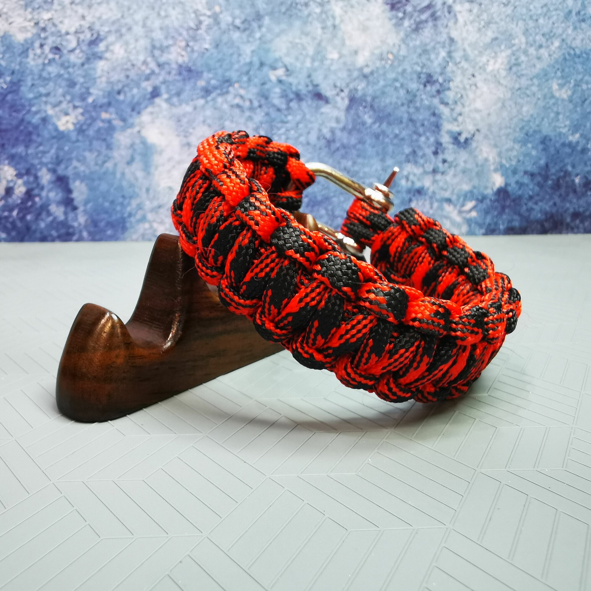 Плетеный браслет, металл