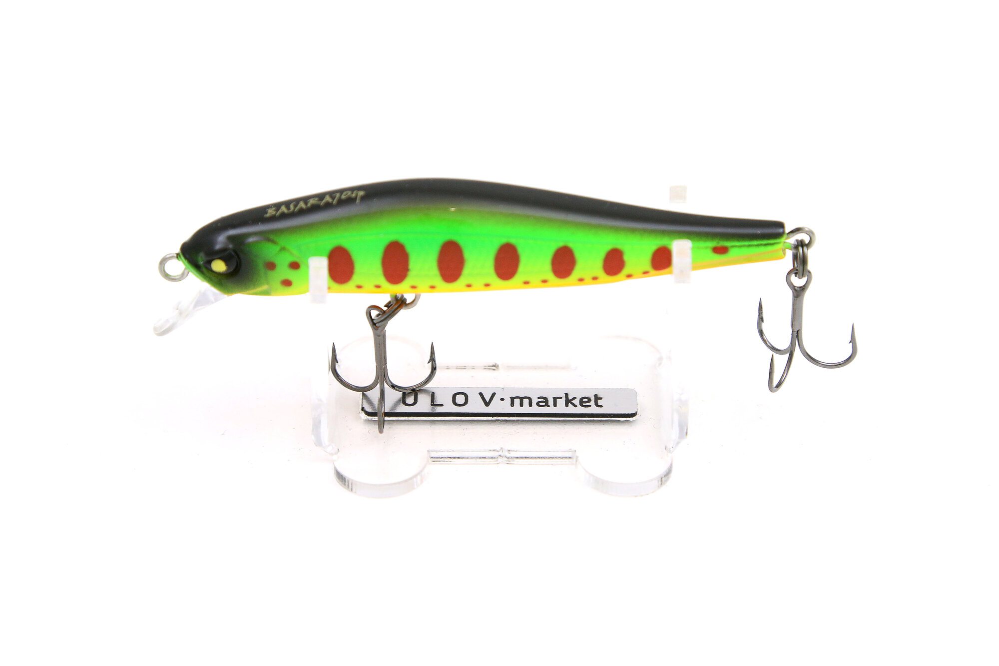 Воблер LJ Pro Series Basara Minnow 70SP 5.5г Загл. до 1.2м #201