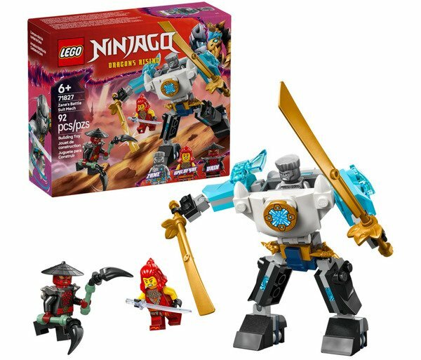 Конструктор LEGO Ninjago 71827 Механический боевой костюм Зейна (Lego 71827)