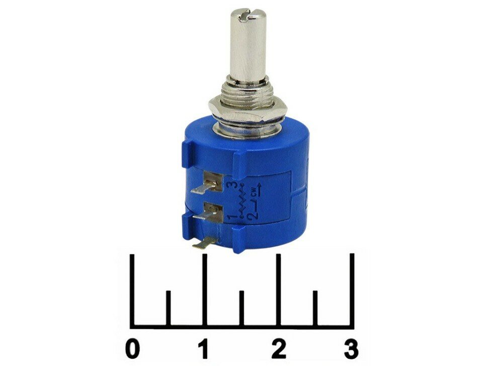 Резистор переменный 1 кОм 3590S-2-102L (+73)