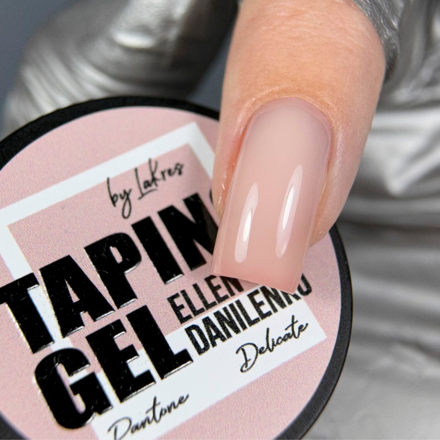 Гель-тейпинг моделирующий Lakres Pantone Delicate 15 г