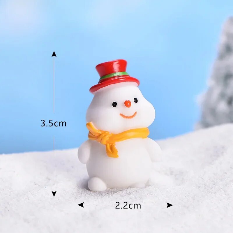 Мини фигурка снеговика, 3.5см, Цвет: 7