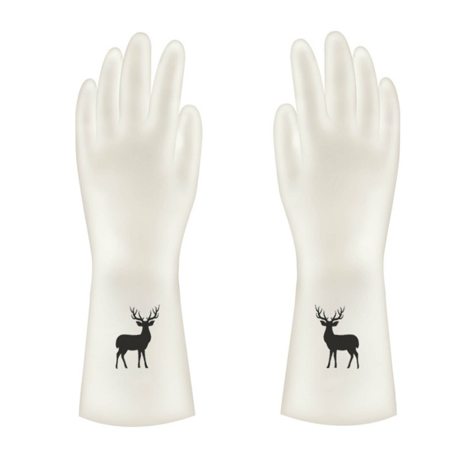 Кухонные перчатки сгущенные посудомывающие перчатки против скольжения резиновые повторные чистящие перчатки чистящие перчатки для бытовых