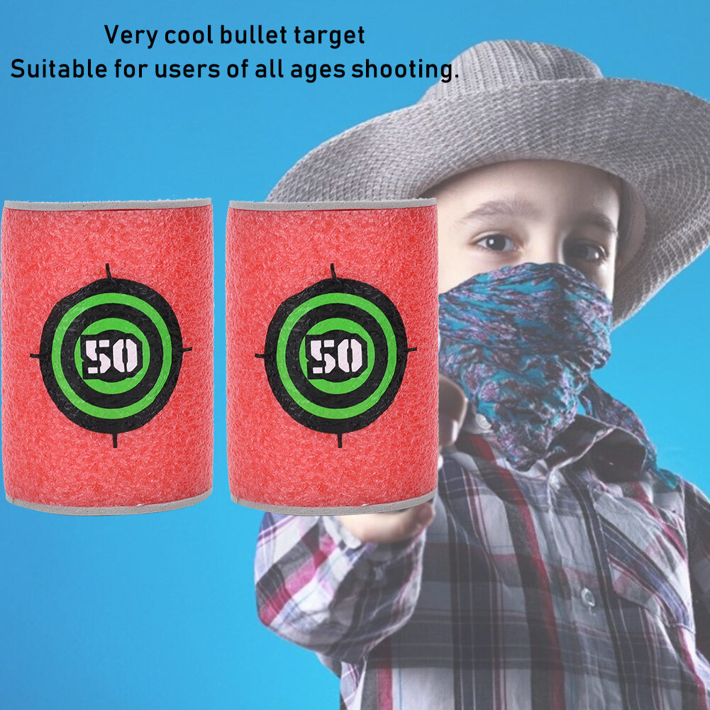 6 шт. элитных мишеней, игрушечный пистолет, стрельба, мишень, номер ствола, для мягкой пены Eva, мишень, пуля, мишень