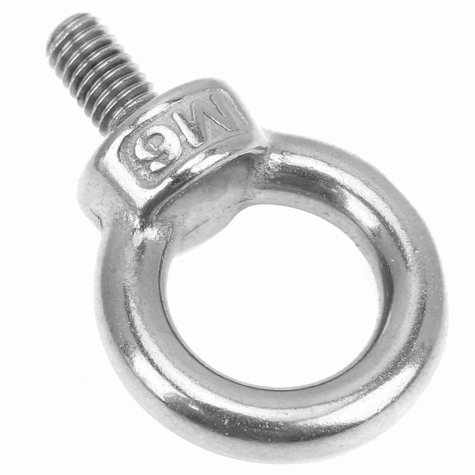 10 шт. M6 подъемное кольцо рым-болт из нержавеющей стали сверхмощные кольцевые винтовые болты морского класса