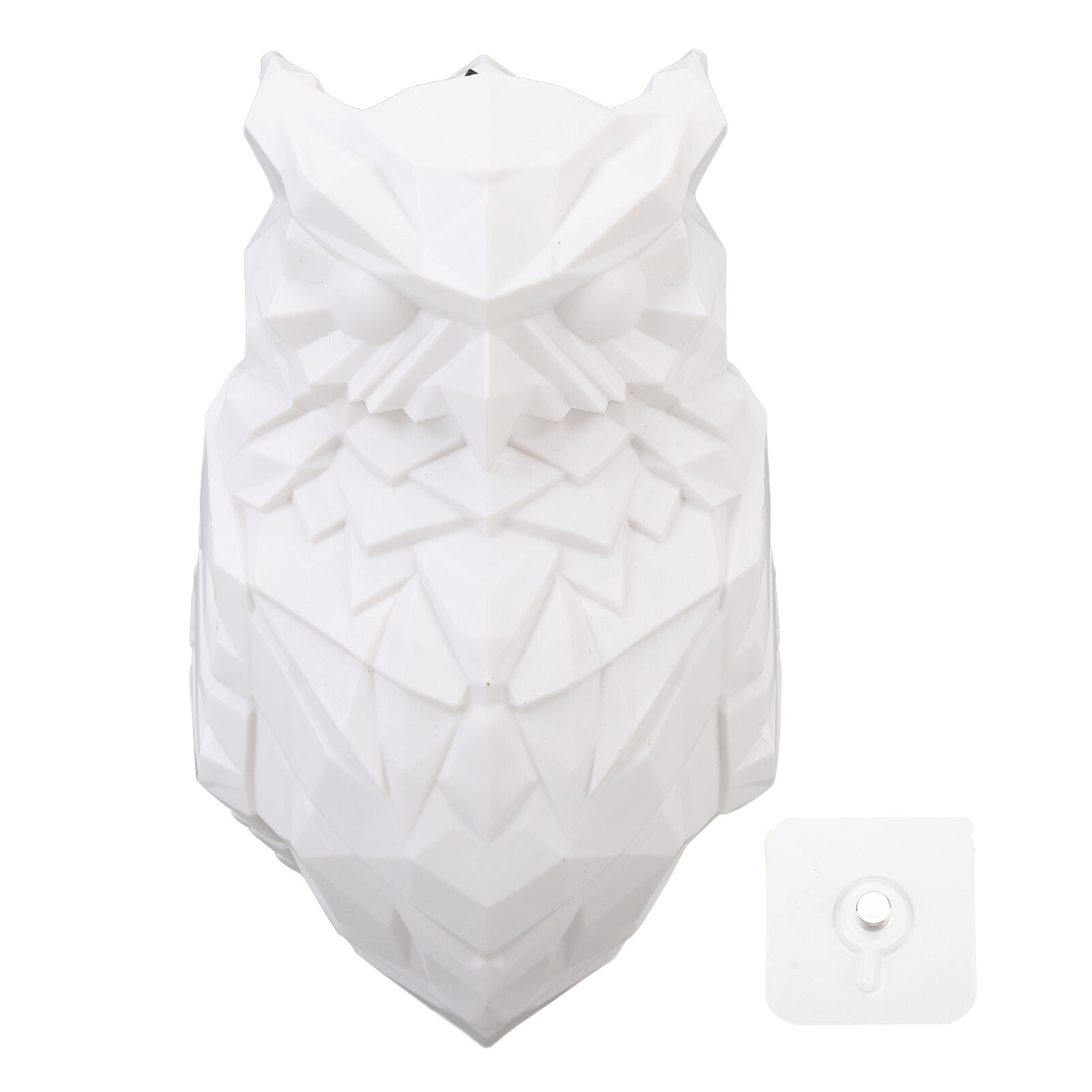 3D настенный светильник в виде совы, пластиковый, светодиодный, на батарейках, ночник в виде совы, украшение для спальни, лестницы, прихожей, бара.