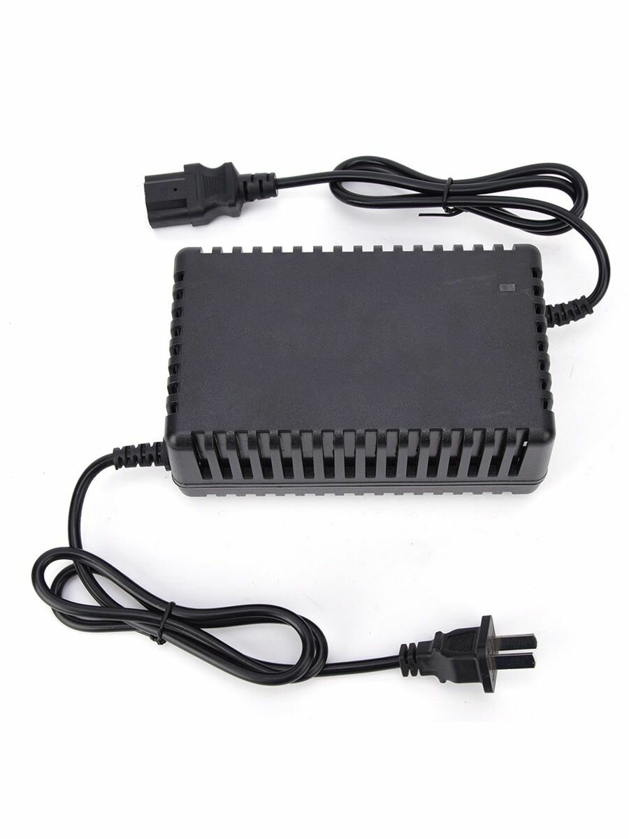 Портативное зарядное устройство для электрического велосипеда 36 В 12 Ач 1,8 А Аксессуар для электромобиля с источником питания высокой емкости и длительным сроком службы