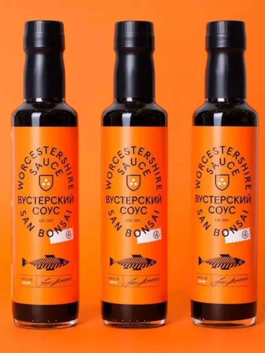 Соус Вустерский классический универсальный SanBonSai 250мл*3штуки