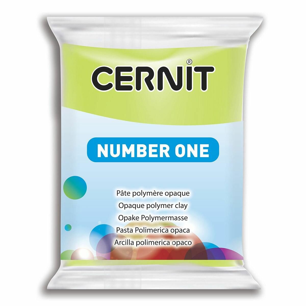 Пластика Cernit Полимерная, запекаемая, №1, цвет 601, Анисовый, 56-62 г, CE0900056