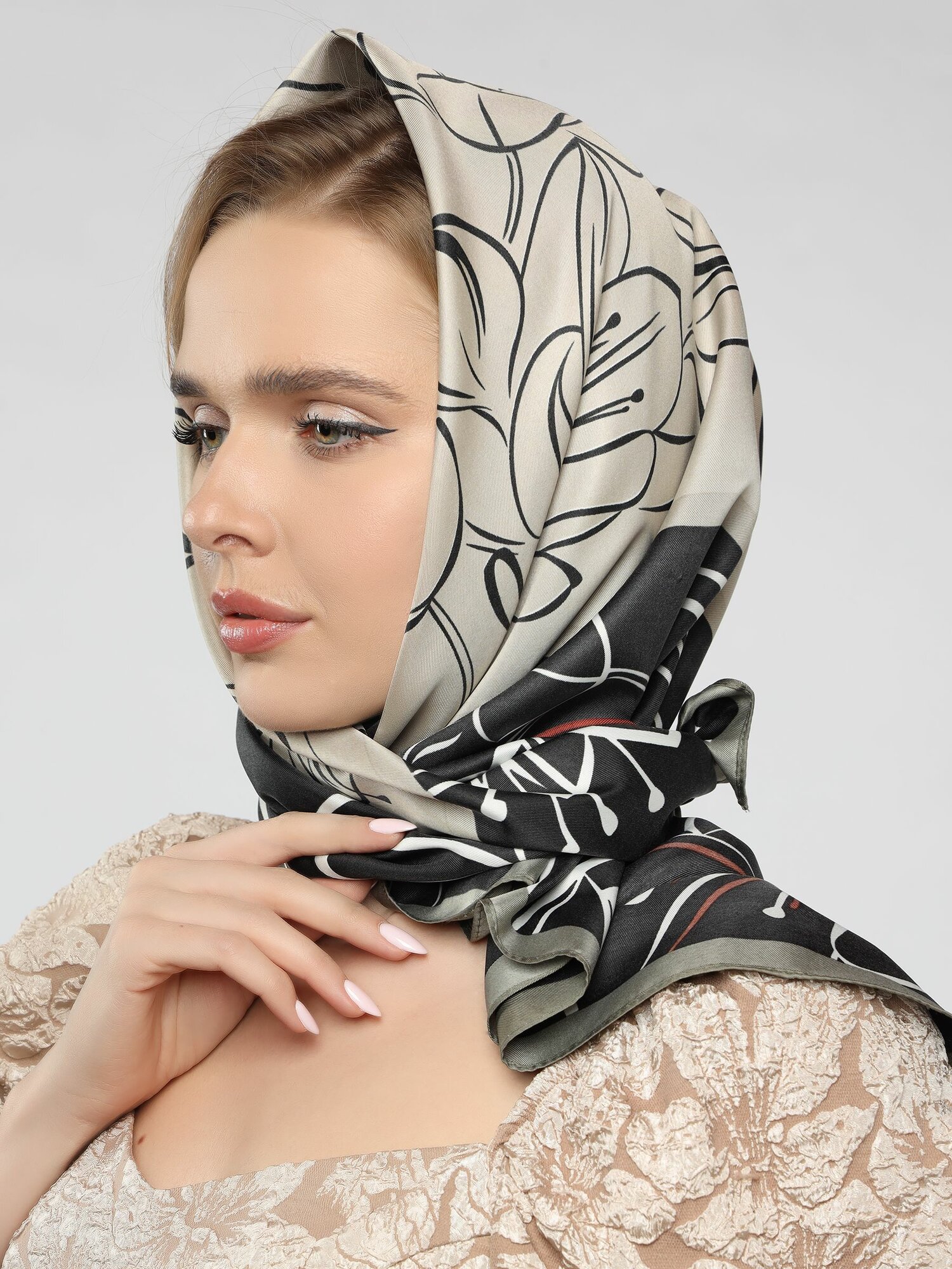 Платок Весна-лето 2025 для женщин