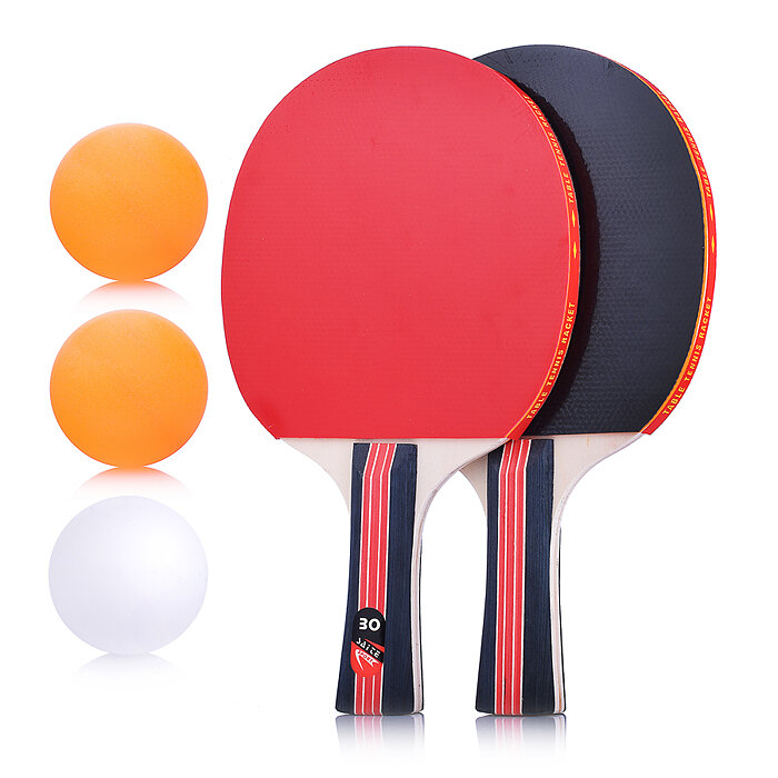 Набор для настольного тенниса 00-5756 (2 ракетки, 3 шарика) в сумке