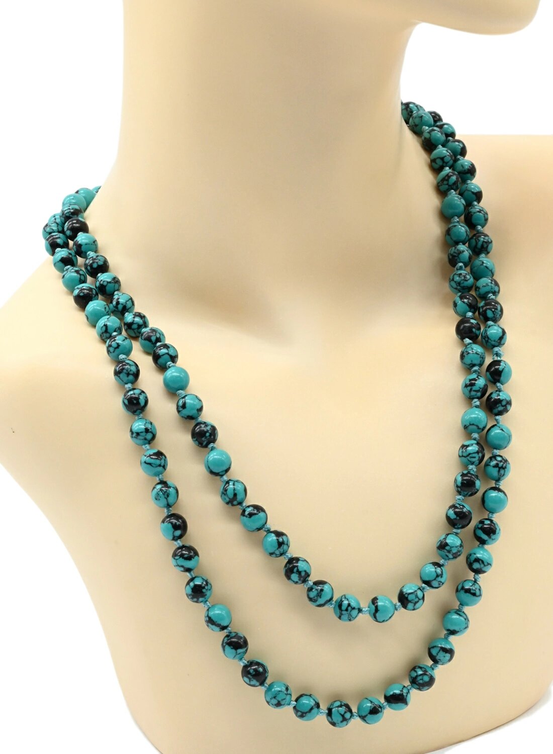 Бусы, бирюза