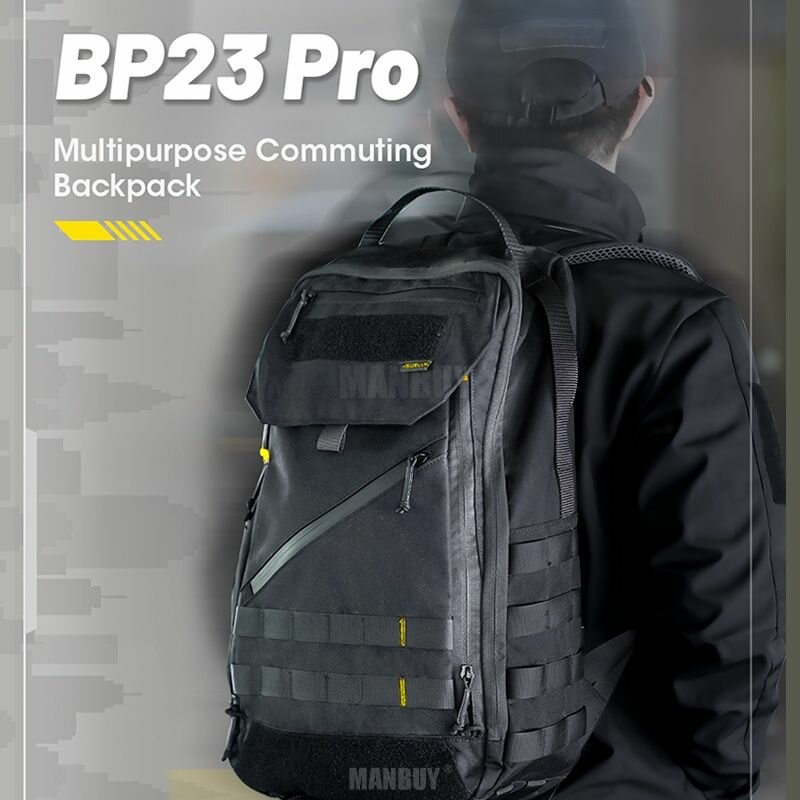 Рюкзак NITECORE "BP23 Pro", 23 л, вес 1,03 кг, для работы и поездок, 3D-поддержка спины — фото 1