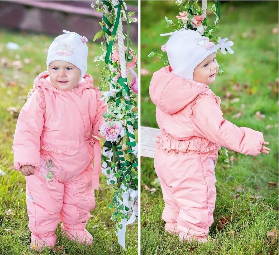 Комбинезон утеплённый Лили