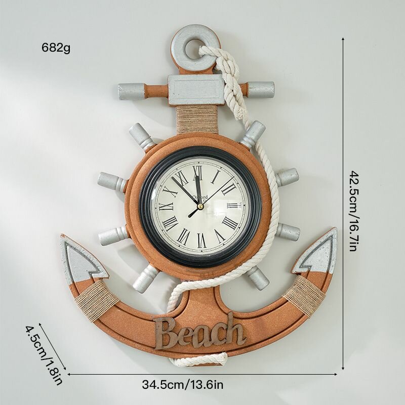 Настенные часы, 42.5 см х 34.5 см