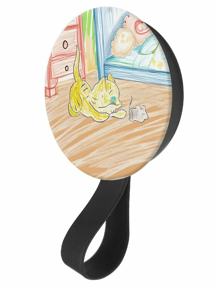 Кольцо-держатель с зеркалом Кошки-мышки