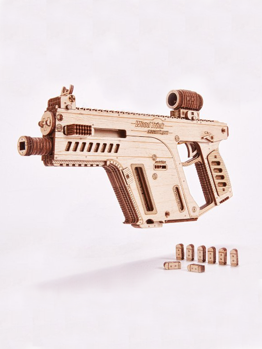 "Механическая штурмовая винтовка", Деревянный сборный конструктор