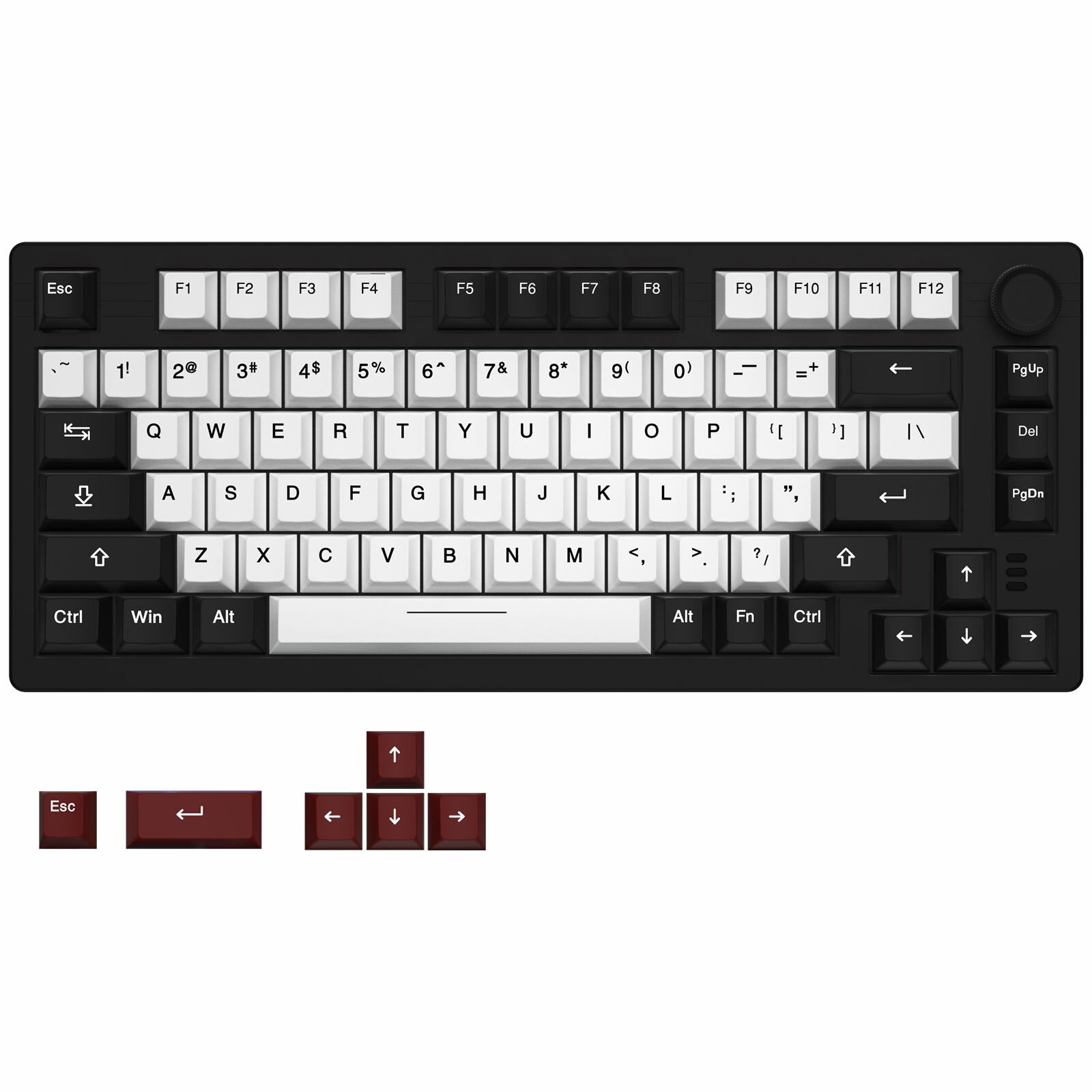 Игровая механическая клавиатура DAREU 80 клавиш 3 модели RGB