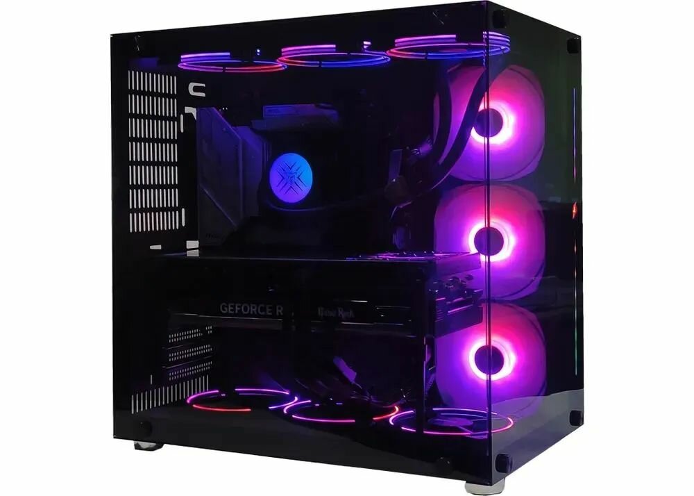 Мощный игровой компьютер Maximus 5412 (Intel Core i9-14400fF, RTX 4070 12ГБ, RAM 32ГБ, SSD 1ТБ, 800W, Win 10 Pro)