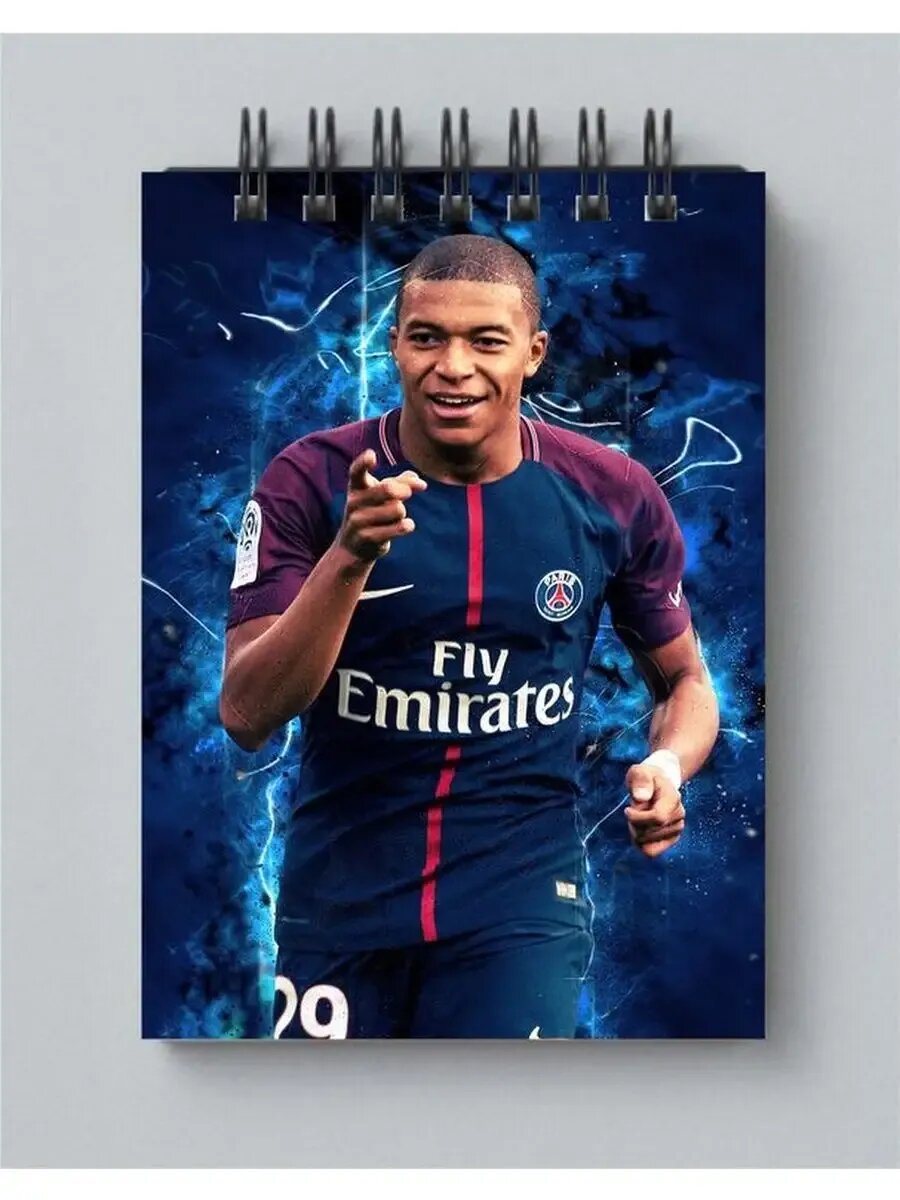 Блокнот Килиан Мбаппе/A5
