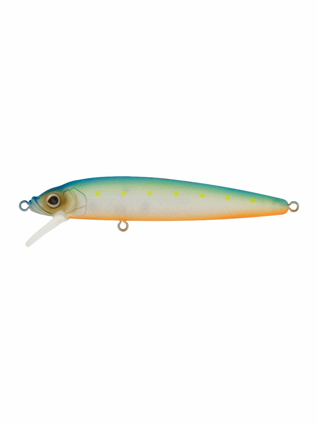 Воблер Минноу Strike Pro Alpha Minnow 115, 115 мм, 12,5 гр, Плавающий, цвет S056C Blue Mat Transpare