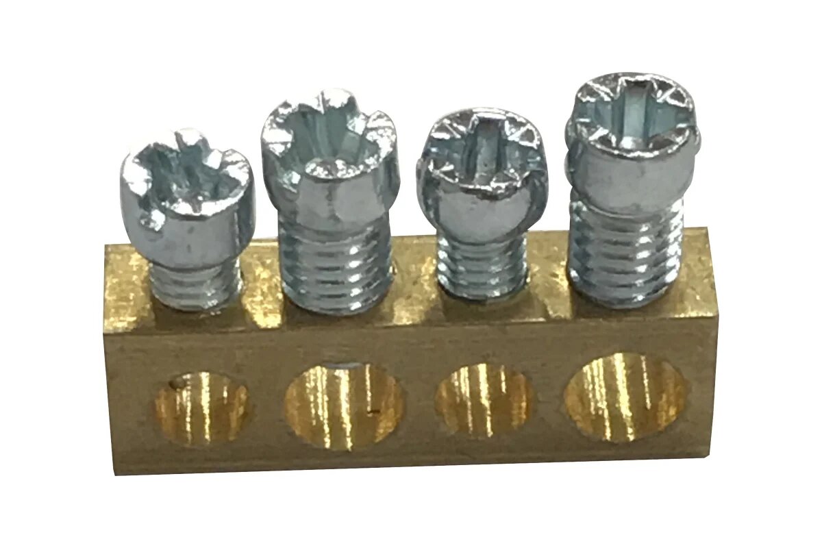 Legrand клеммный блок 2x16 2x10, серия 134808, винтовой монтаж на DIN-рейку