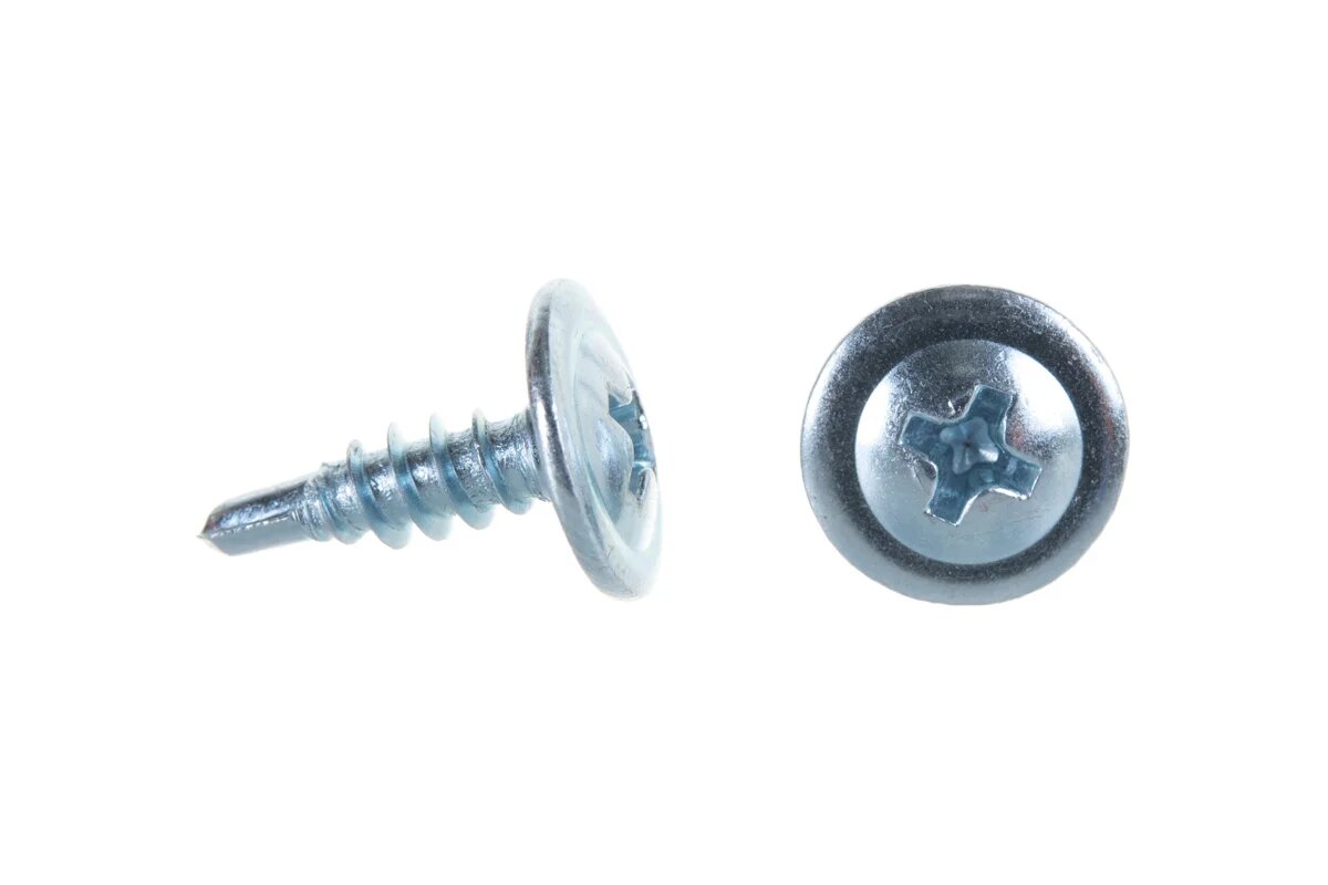 Стальной саморез с прессшайбой 4,2 x 14 мм 1500 штук