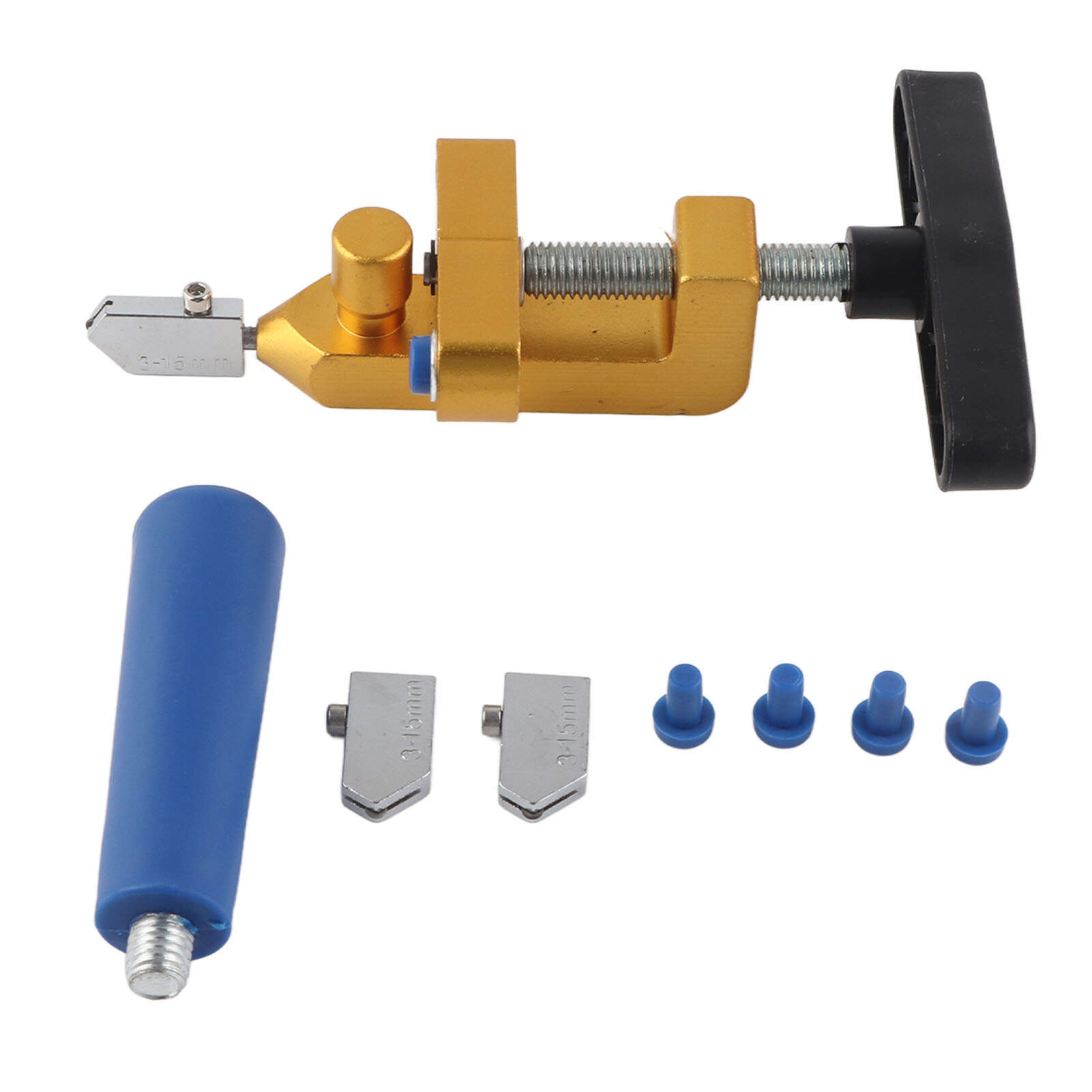 Набор инструментов для резки стекла и плитки 2 в 1: ручной резак 3-15 мм для самостоятельной работы.