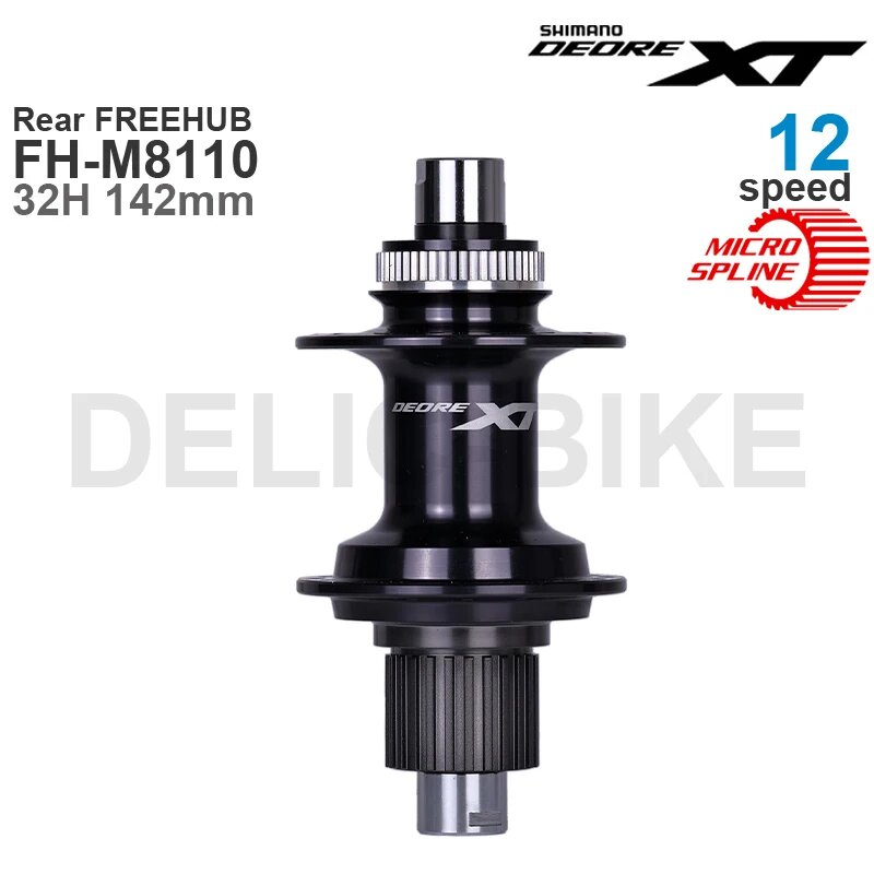 Shimano Deore XT FH-M8110, 32H, 142mm