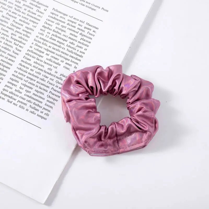 Резинка для волос ELESABOX Hair Tie со скрытым отсеком Розовый, Pink