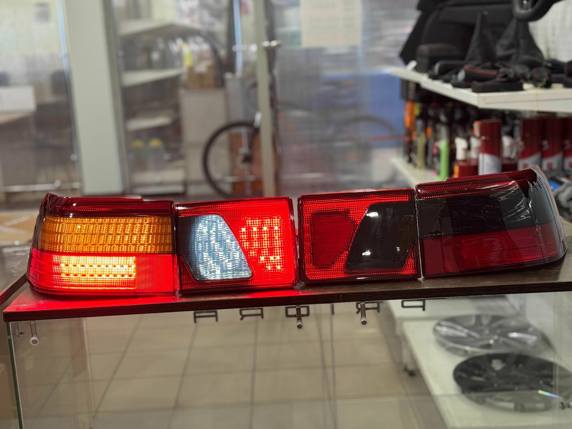 LED Диодные фонари "Клюшки" Ваз 2110 / 2112