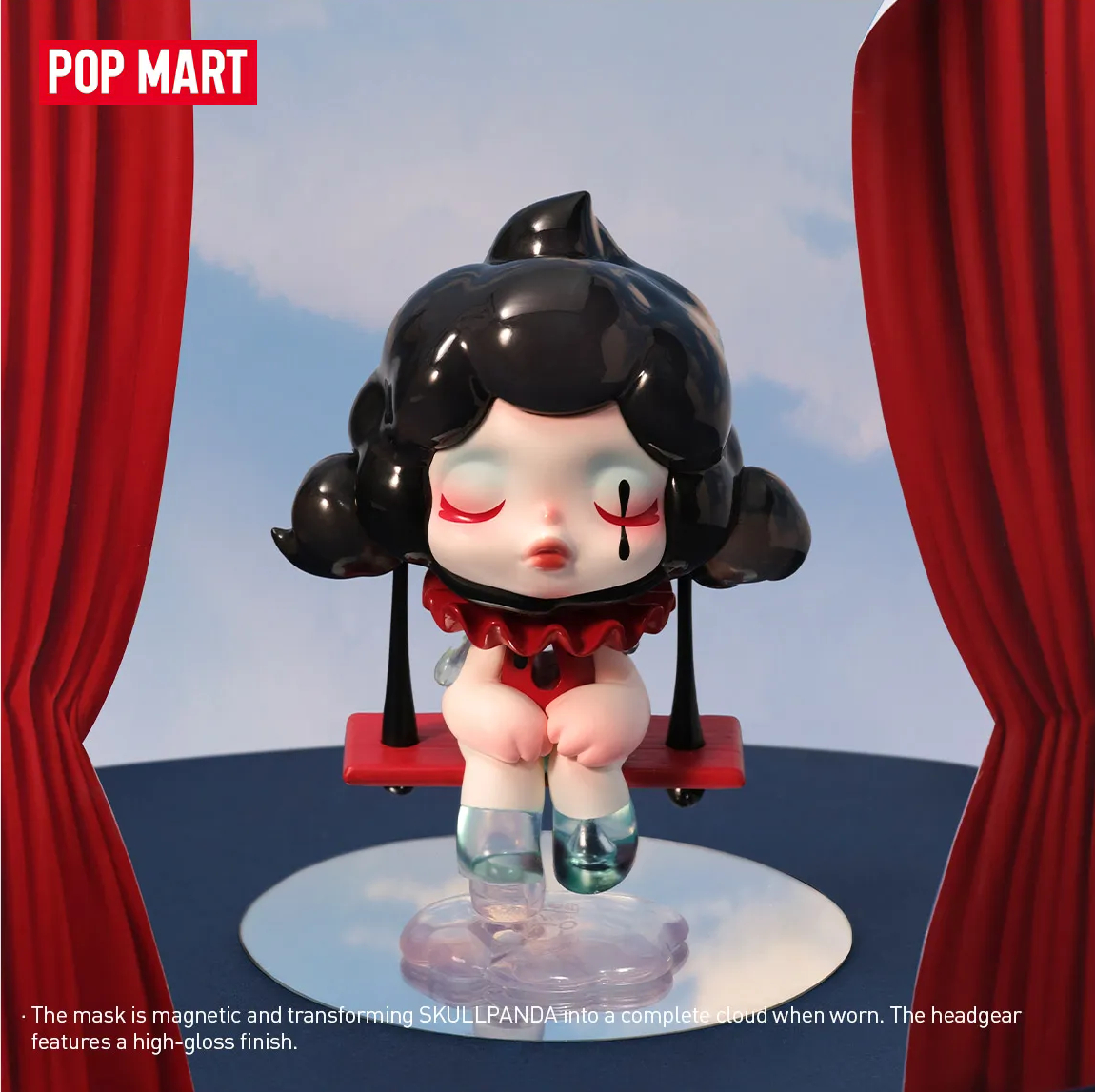 Коллекционная фигурка Слепая коробка POP MART SKULLPANDA Image Of Reality Series-The Pivot