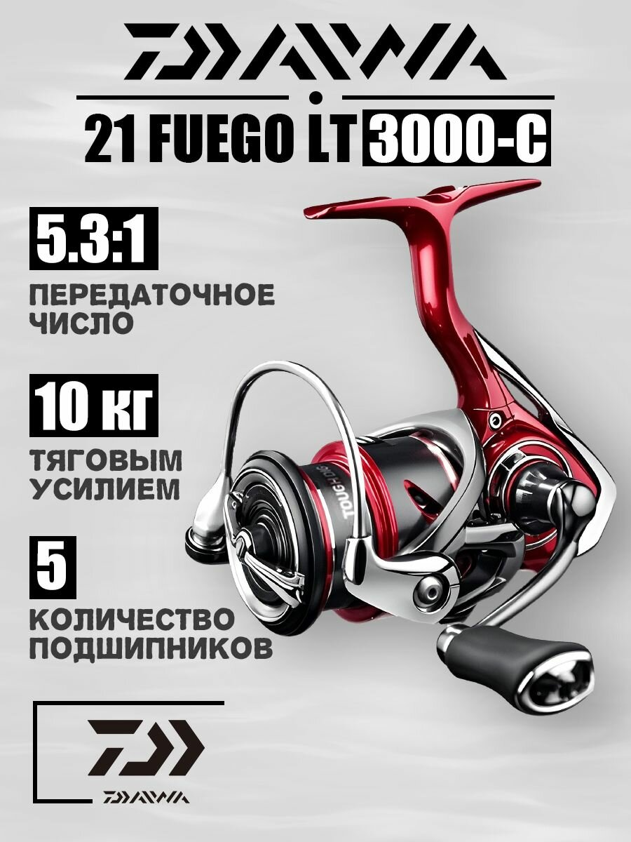 Катушка рыболовная безынерционная легкая металлическая с подшипниками для спиннинга и фидера