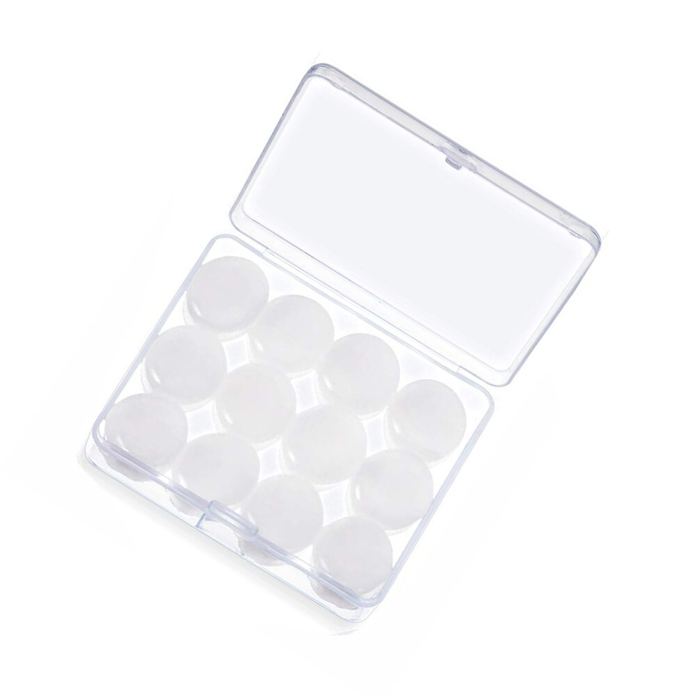 12ШТ Силиконовые Беруши Шумоподавляющие Беруши Водонепроницаемые Многоразовые Беруши Для Сна