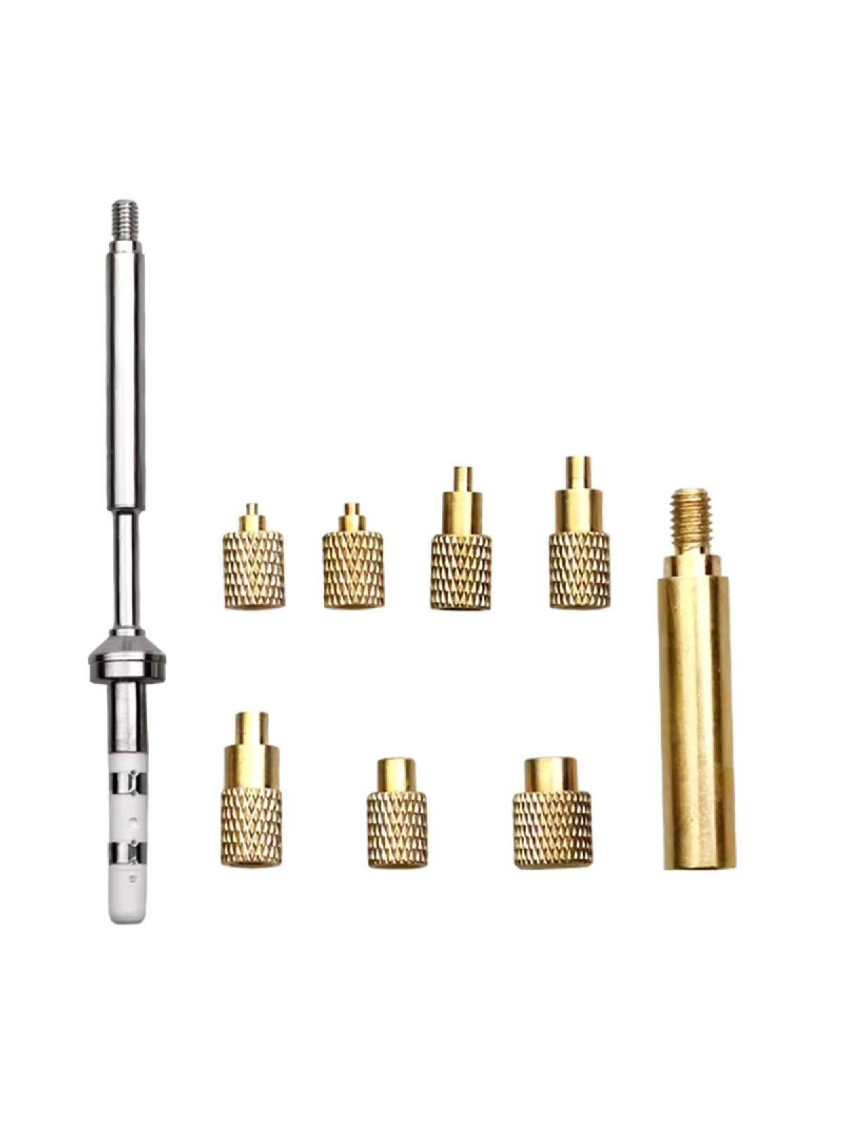 Precise Soldering Iron Tip Set for TS100 Printers Includes 8 Size Heat Thread Inserts for 3D Printing Accessories