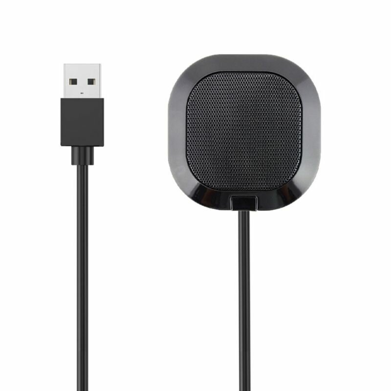 (1 шт.) Всенаправленный USB-микрофон для конференций (без драйверов)
